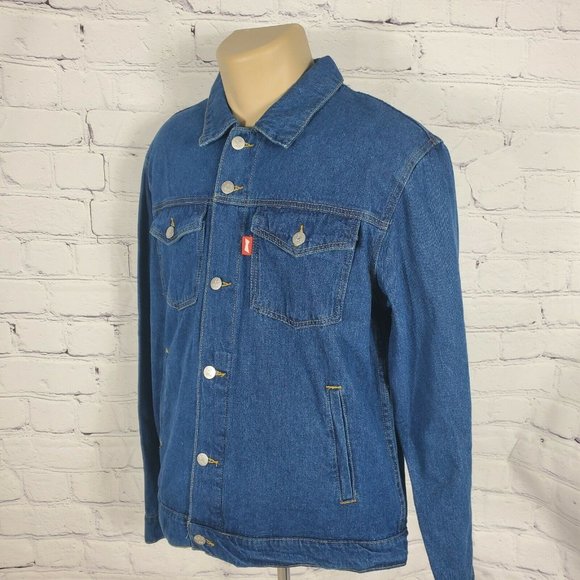 Budweiser | Jackets & Coats | Budweiser Mens Size M Blue Bud King Of ...